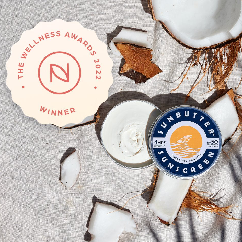 SunButter Sunscreen SPF50 100g – Be Gaia